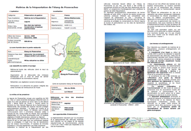 Fiches REX - Pôle lagunes