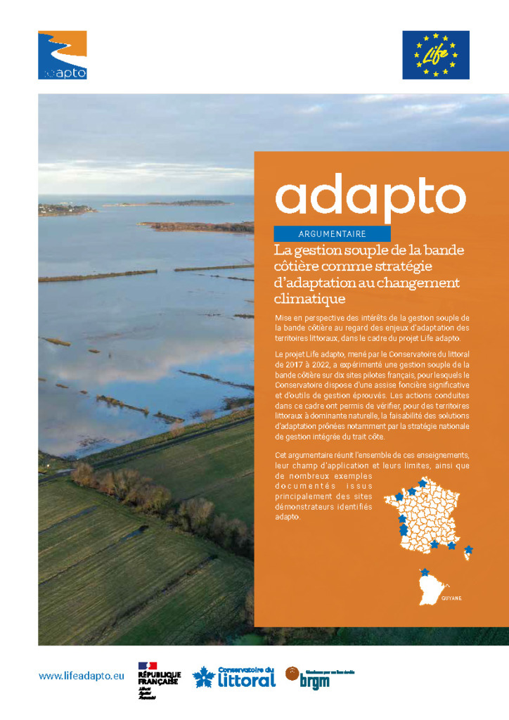 Adapto : Argumentaire « La gestion souple de la bande côtière comme ...